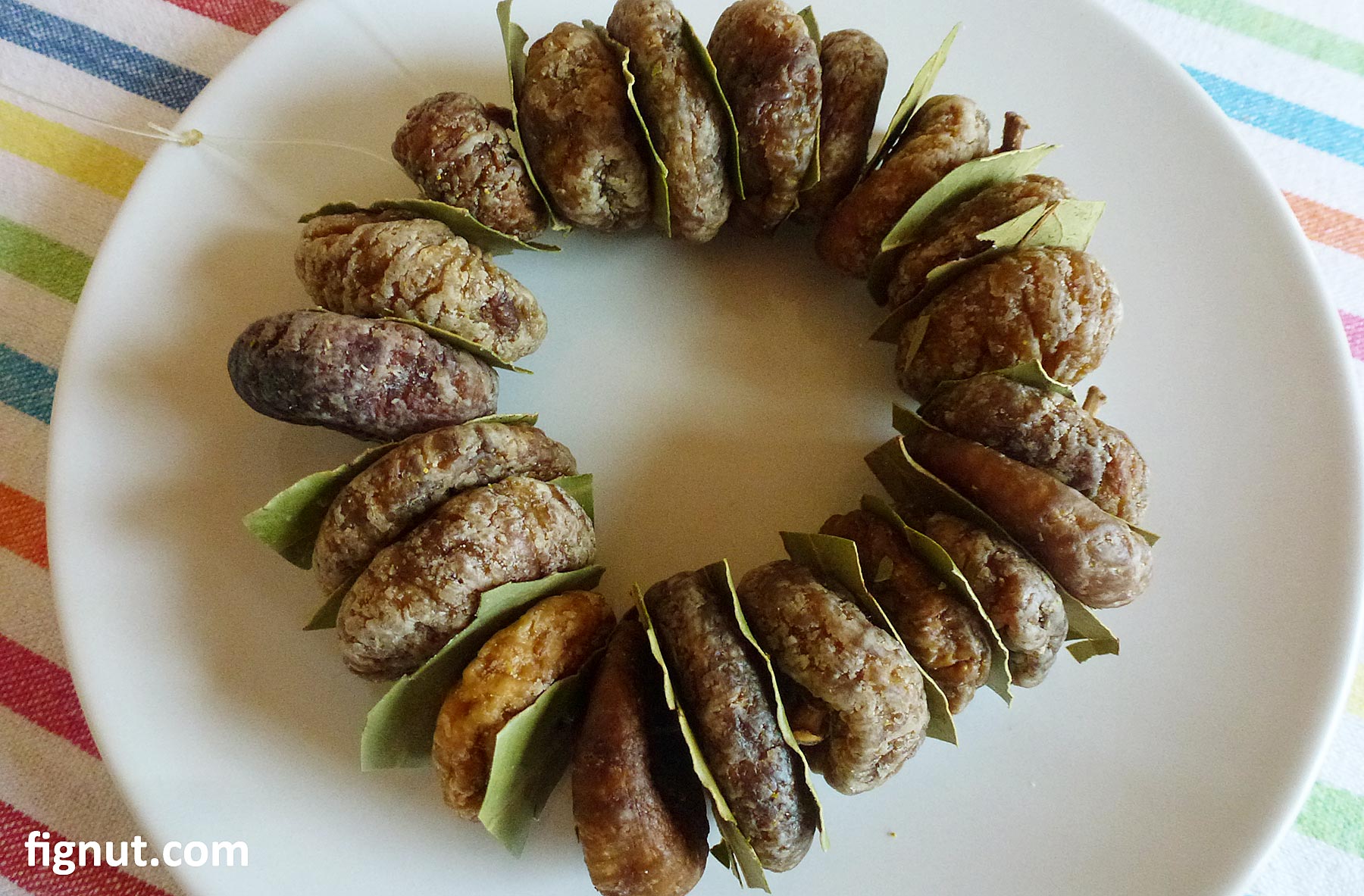How to Make a Dried Figs Garland - FigNut